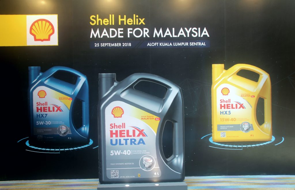 Shell Helix tulen dengan label ‘Untuk Pasaran MALAYSIA’ | Motoqar