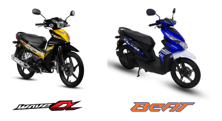 Honda Wave Alpha dan Honda Beat disediakan LIVERY baharu | Motoqar