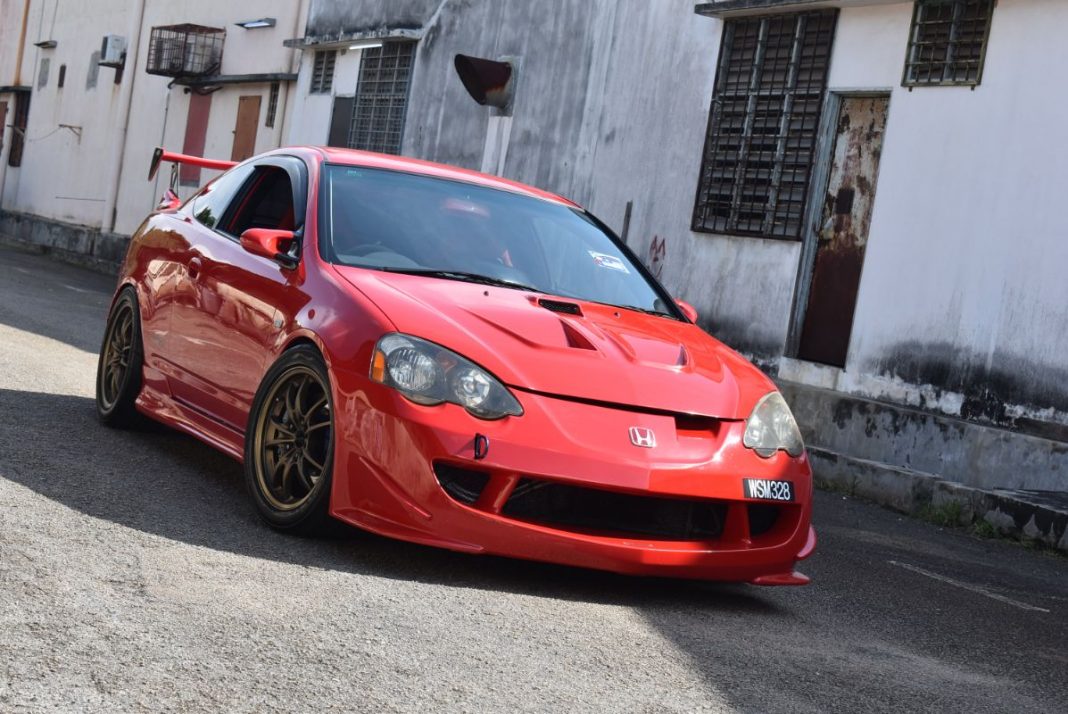 Honda Integra DC5 Type-R merah marah dengan nadi K24 - Senjata jalanan ...