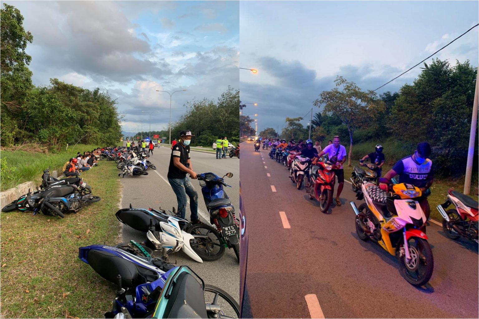 Samseng jalanan pamer aksi merbahaya ‘kecundang’ ditahan polis | Motoqar