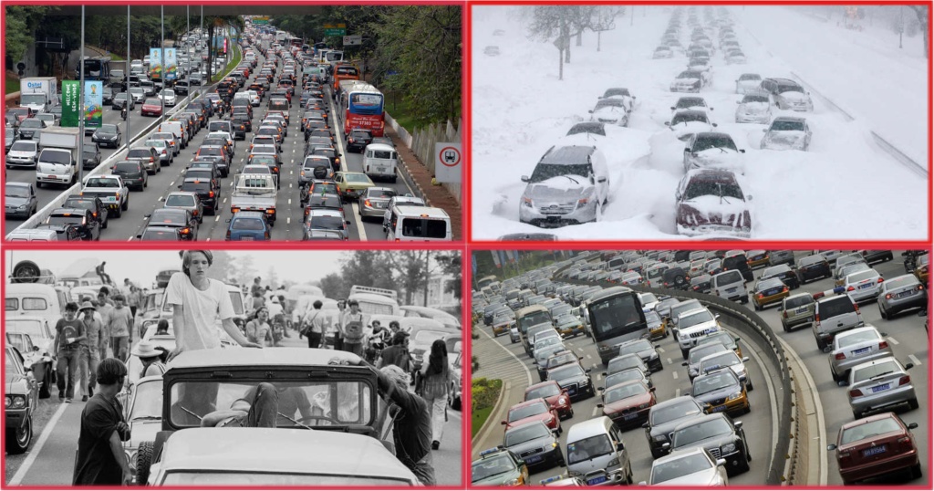 Ini 6 kesesakan lalu lintas paling teruk dalam sejarah | Motoqar