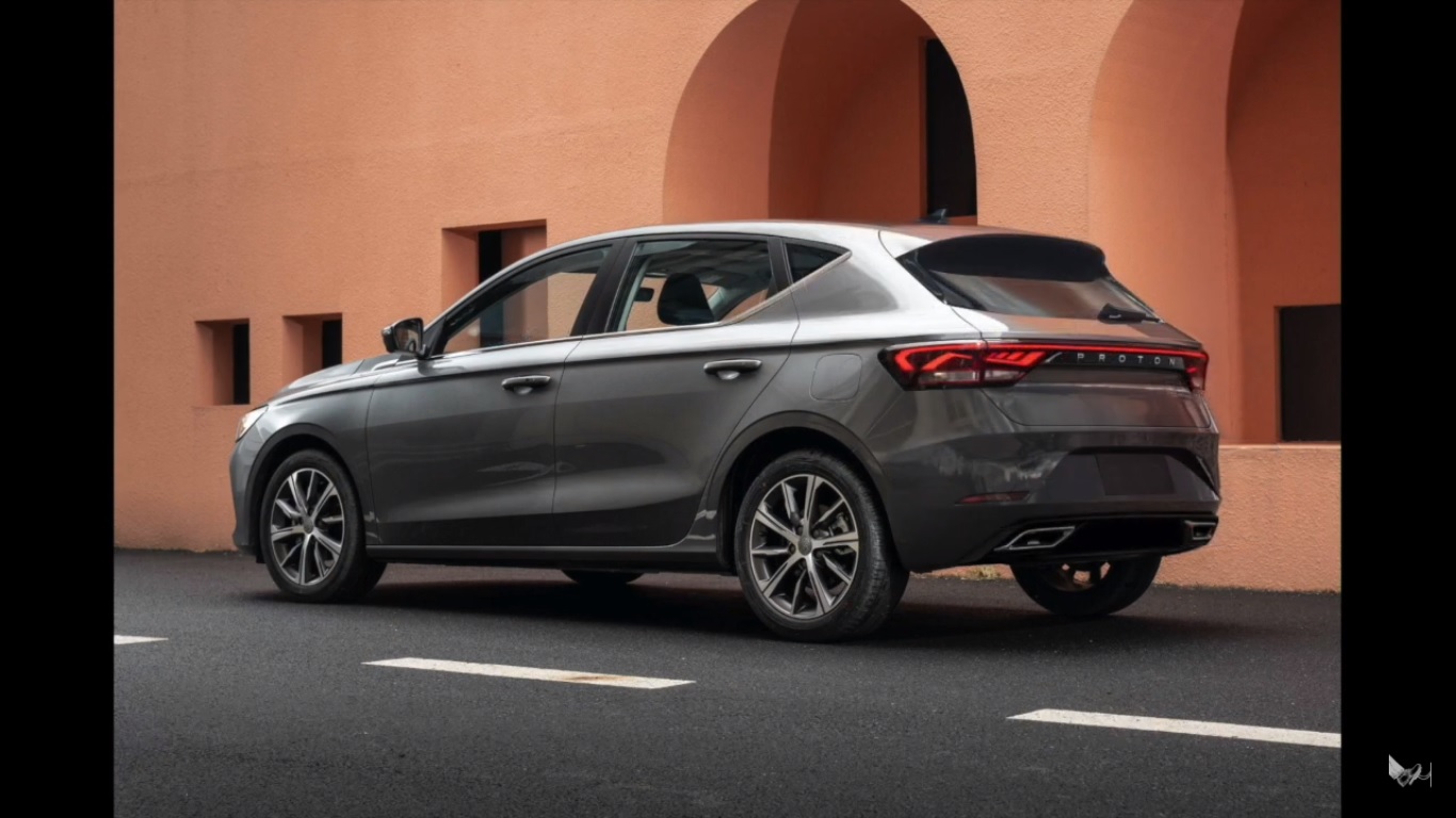 Proton S50 (SS11) versi hatchback lakaran terkini oleh Theophilus Chin ...