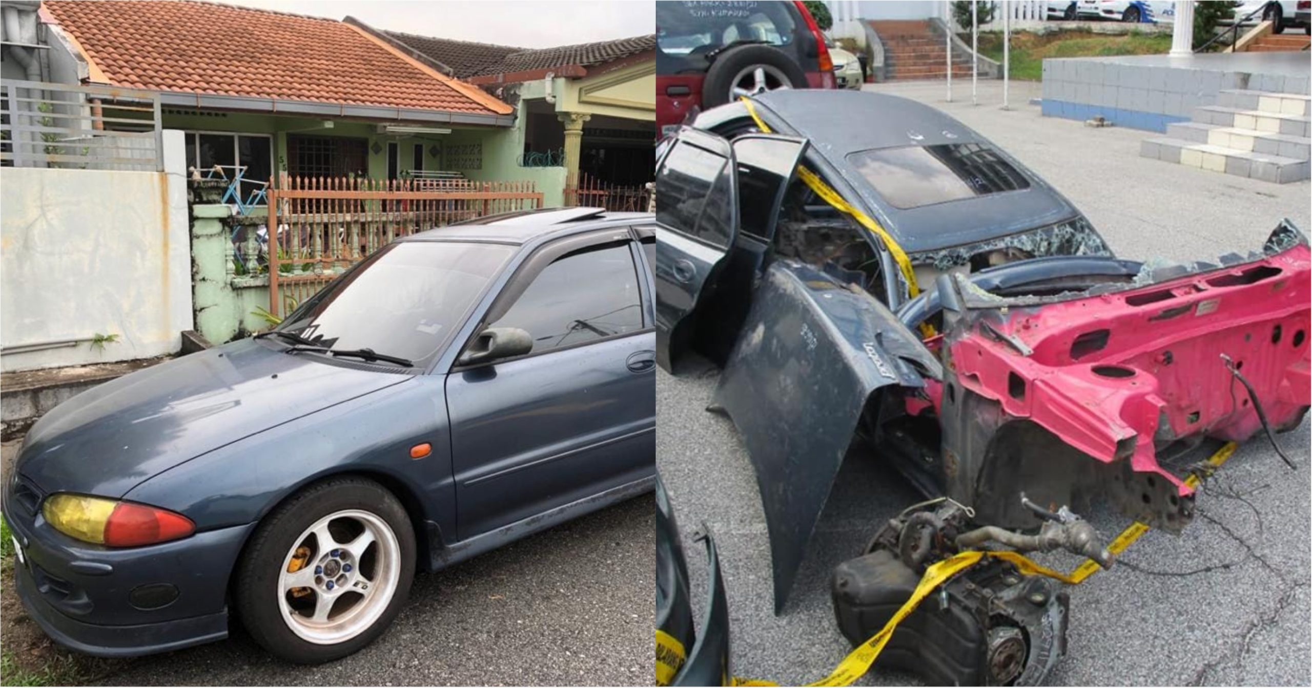 Proton Wira hilang selama dua bulan ditemui di kedai besi buruk | Motoqar