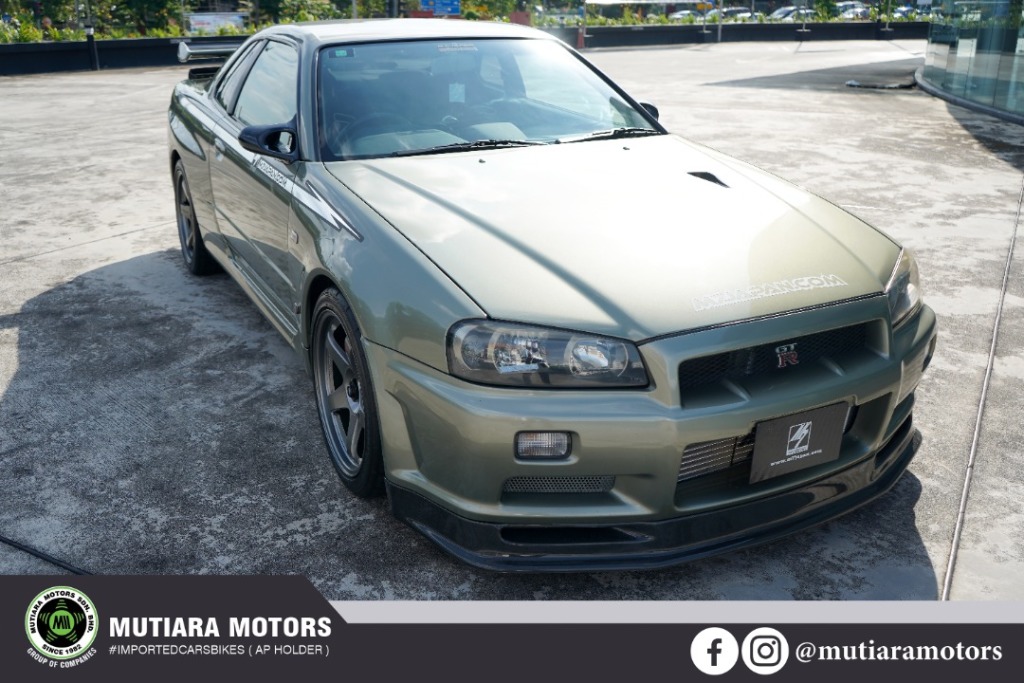 Nissan Skyline GT-R R34 V-Spec II Nur Ini dijual pada harga RM2 juta di ...