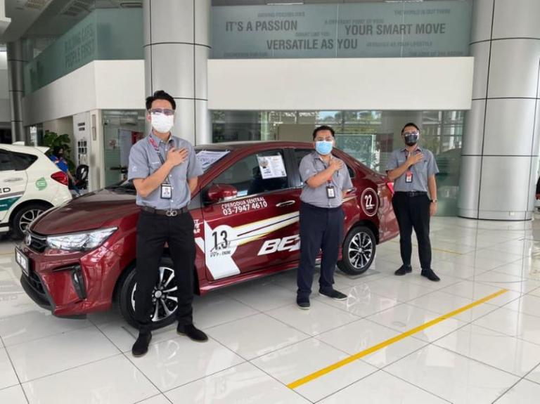 Pusat jualan, servis Perodua kembali beroperasi, sila buat janji temu ...