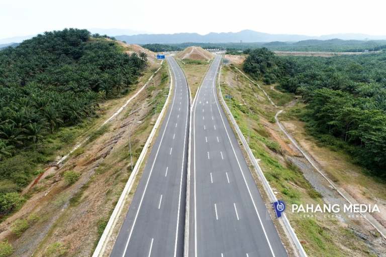 Central Spine Road dari Bentong ke Lebu sudah dibuka | Motoqar