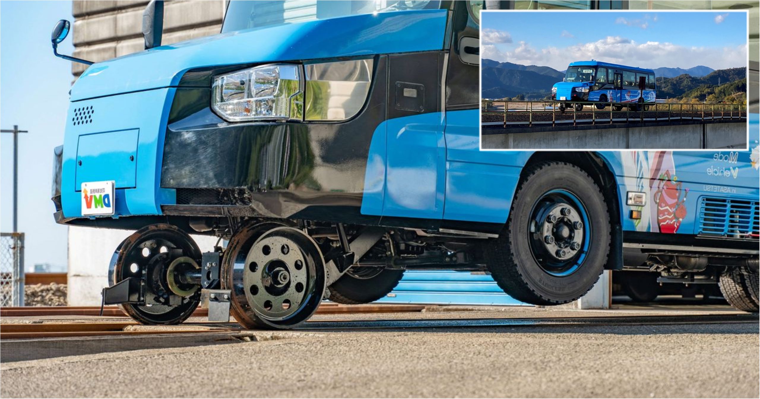 Bas mini boleh bertukar gerabak kereta api dalam 15 saat | Motoqar