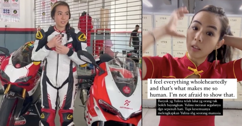 Demi tunaikan impian pelumba motor, gadis ini kongsi perlu kerja syif ...