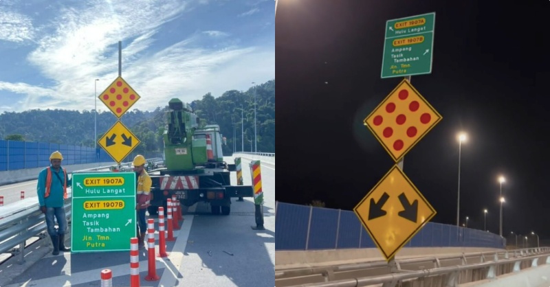 “Kekangan kawasan, saiz papan tanda tambahan lebih kecil,” lebuhraya ...