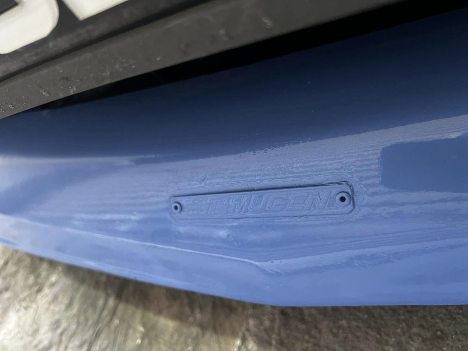 “DOWN teruk, sekali lencana Mugen dia sembur dengan cat meleleh ...