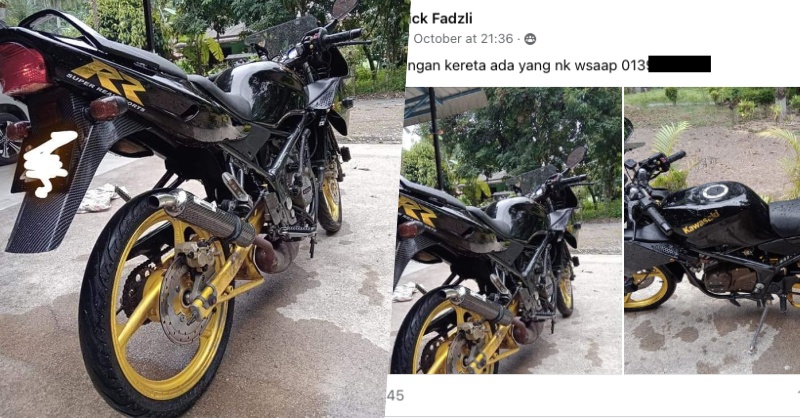 Mahu tukar Kawasaki RR 150 dengan kereta, tawar Lancer santai pemilik cakap ‘tak lawe’ | Motoqar