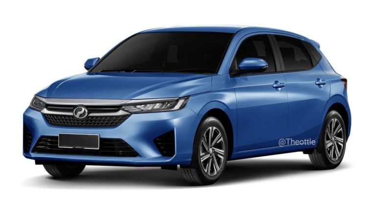 Perodua Myvi generasi keempat versi bayangan awal Theophilus Chin | Motoqar
