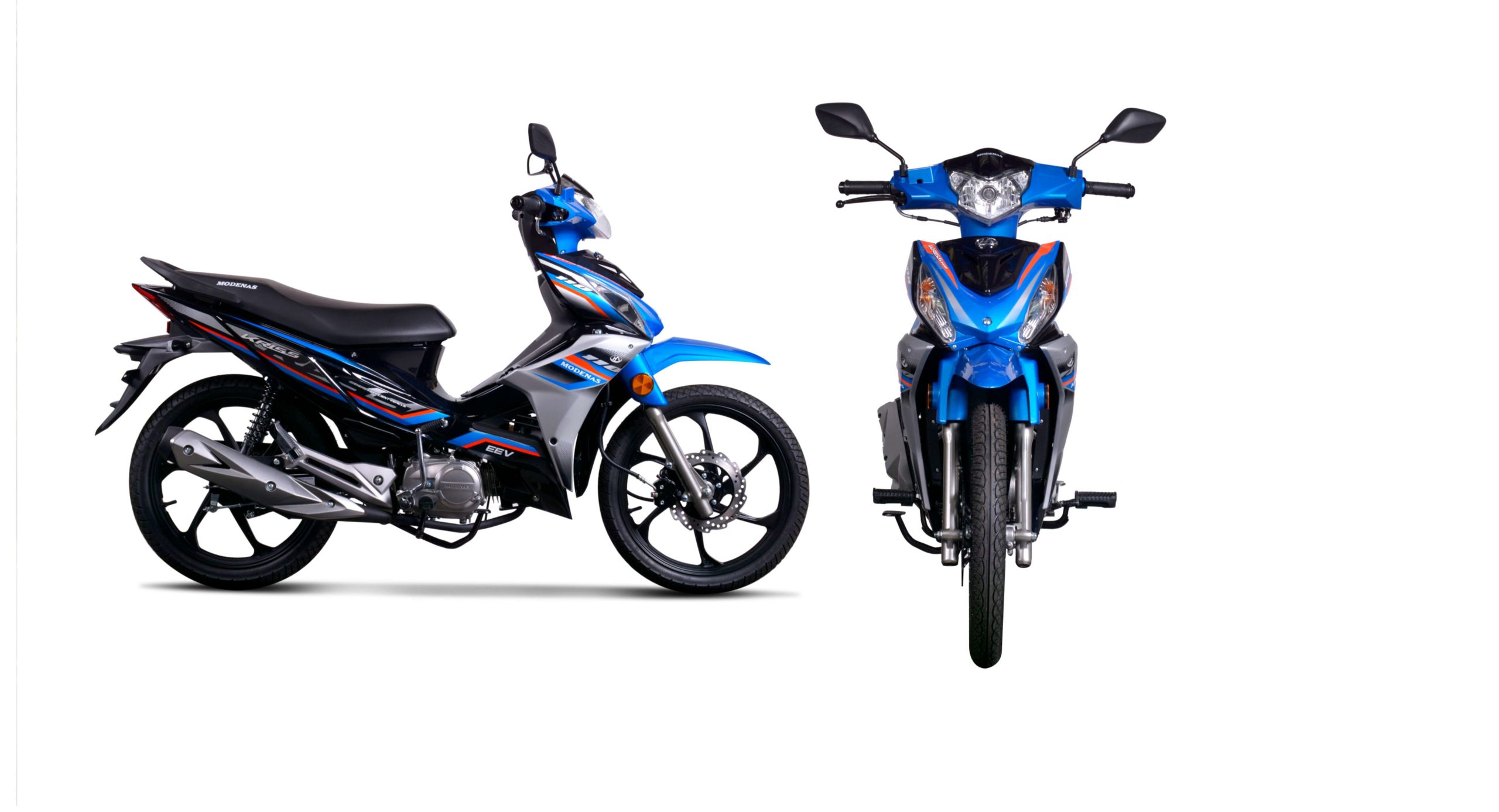 Modenas Kriss 110 (2023) masih lagi murah! Tampil lampu depan dan corak ...