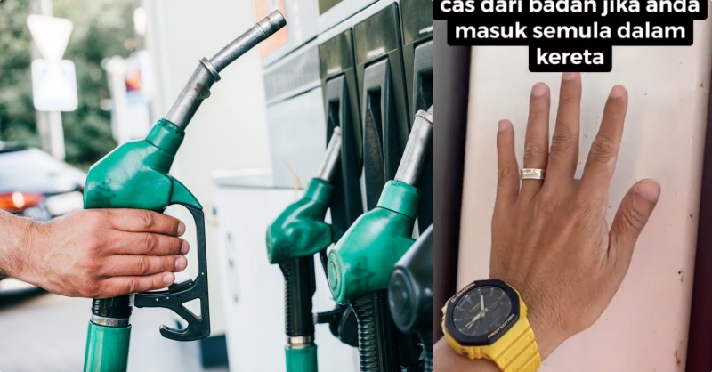 Pakcik Shell: Elak kebakaran, discaj elektrik statik pada tiang sebelum ...