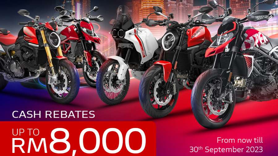 Ducati Malaysia lancar kempen Merdeka, rebat tunai sehingga RM8,000 ...
