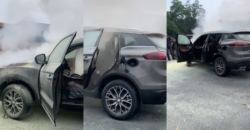 [Video] Proton X70 terbakar di Puspakom | Motoqar