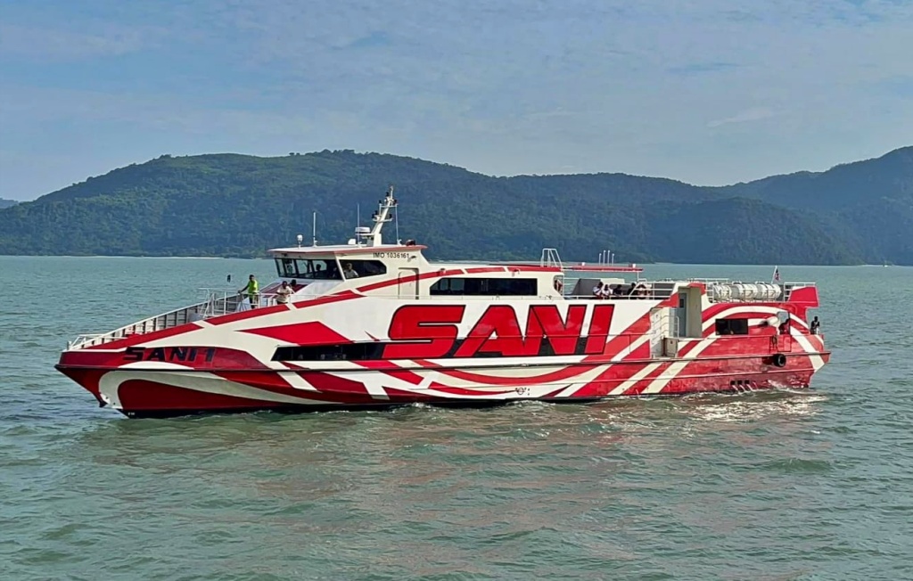 Sani Ferry akan beroperasi minggu ini ke Pulau Langkawi | Motoqar