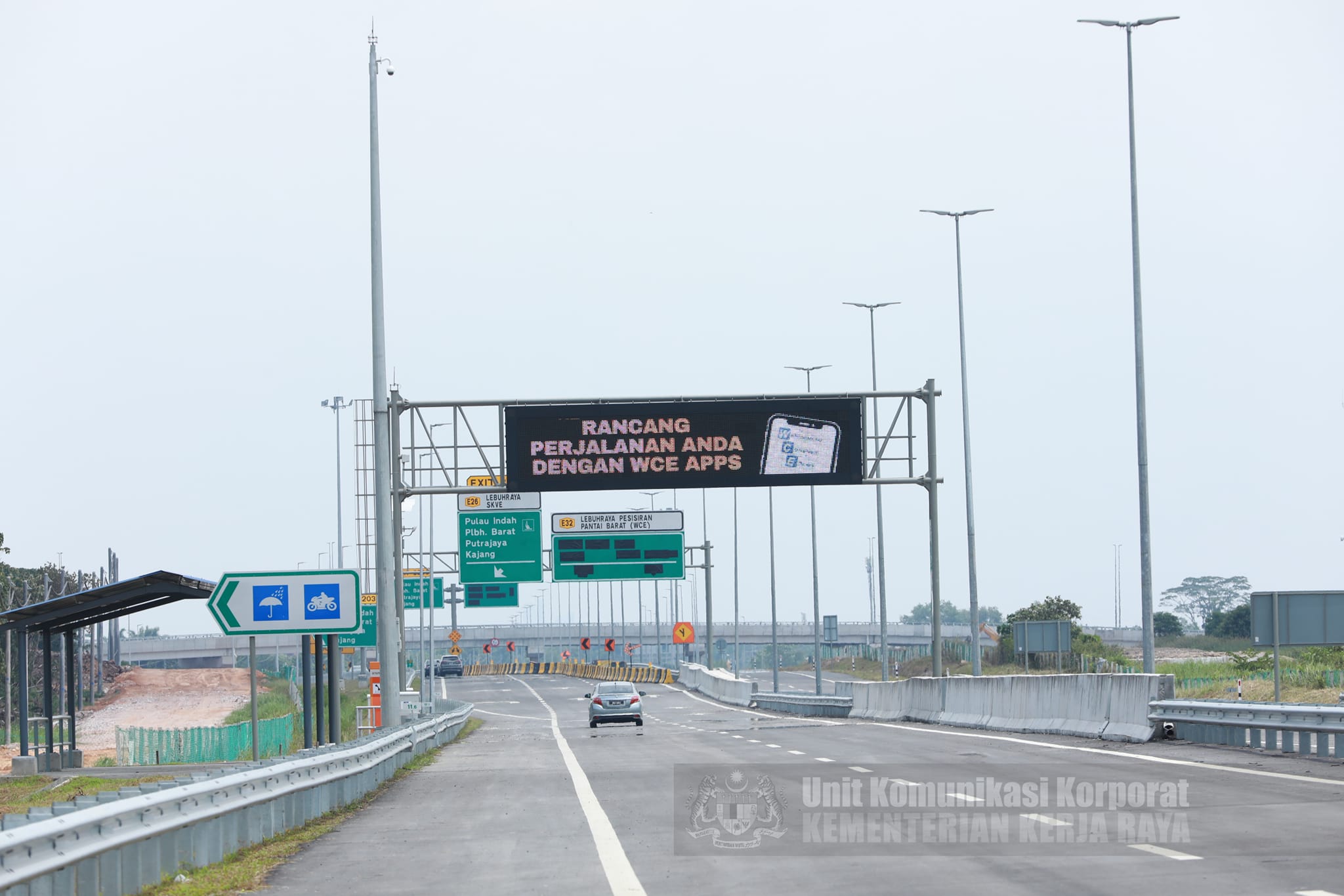 Tol percuma di Lebuhraya WCE Seksyen 1 sempena Hari Kebangsaan | Motoqar