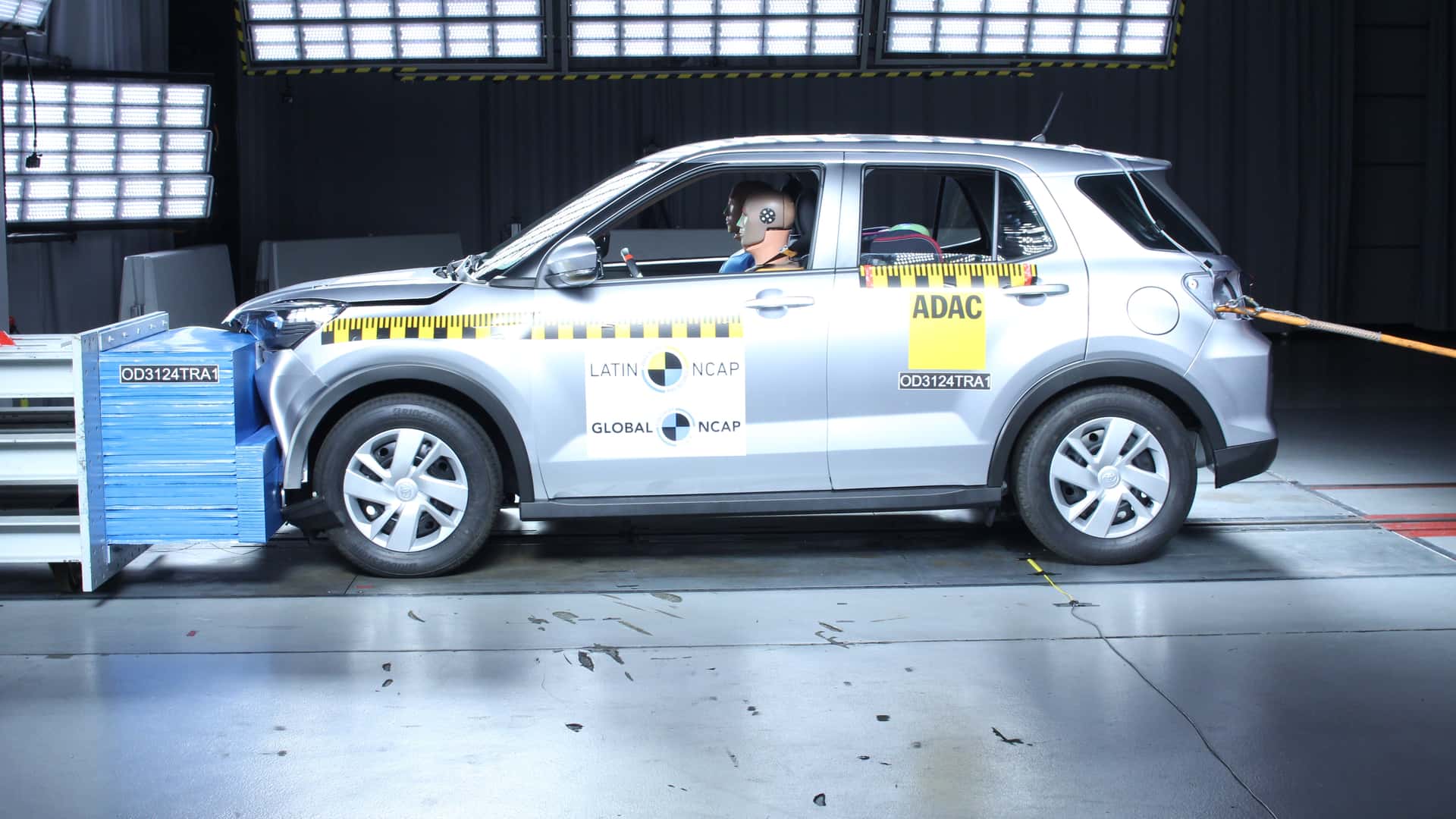 Toyota Raize sekadar skor satu bintang Latin NCAP | Motoqar