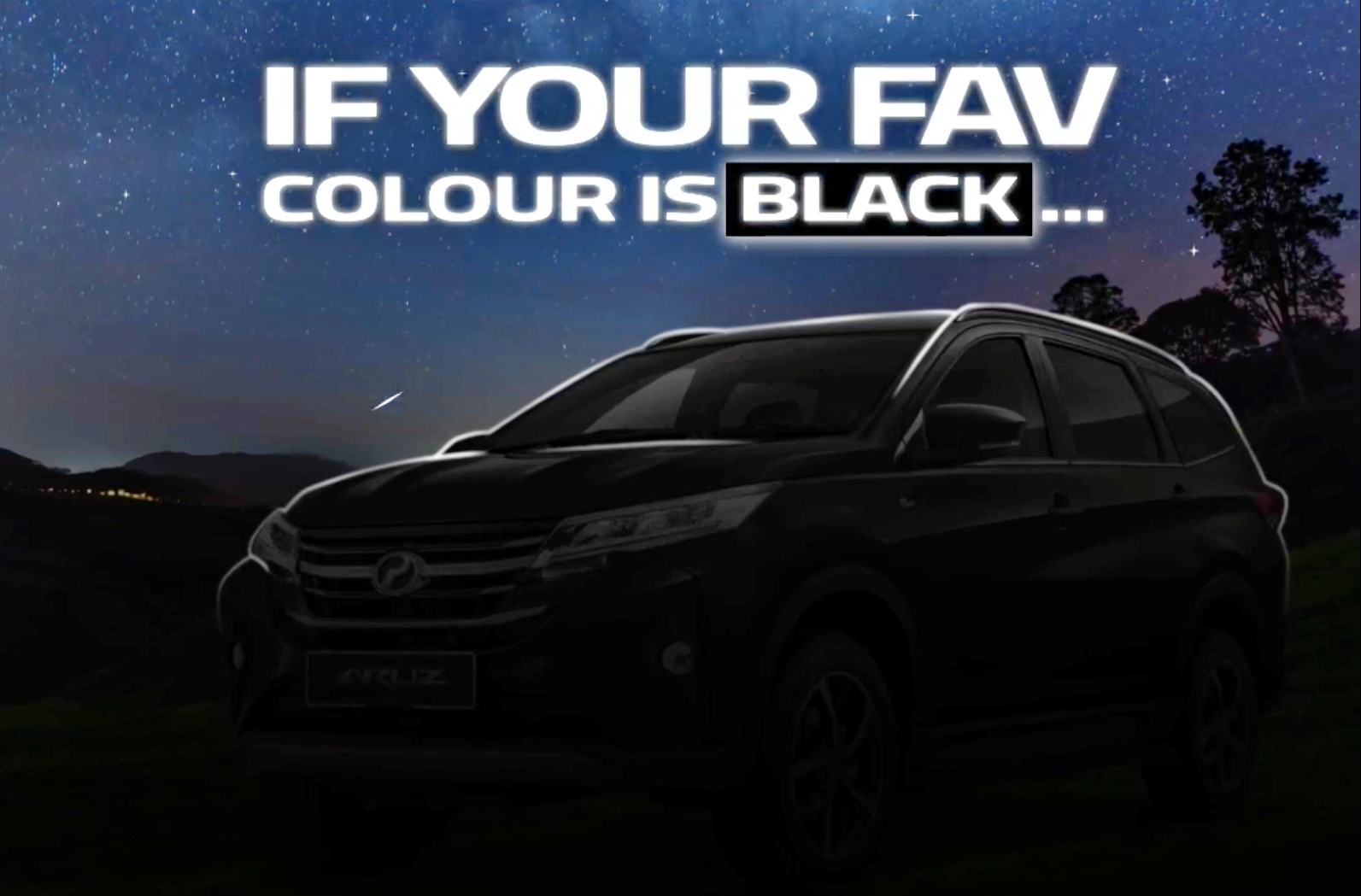 Perodua bakal lancar Aruz Black Edition? | Motoqar