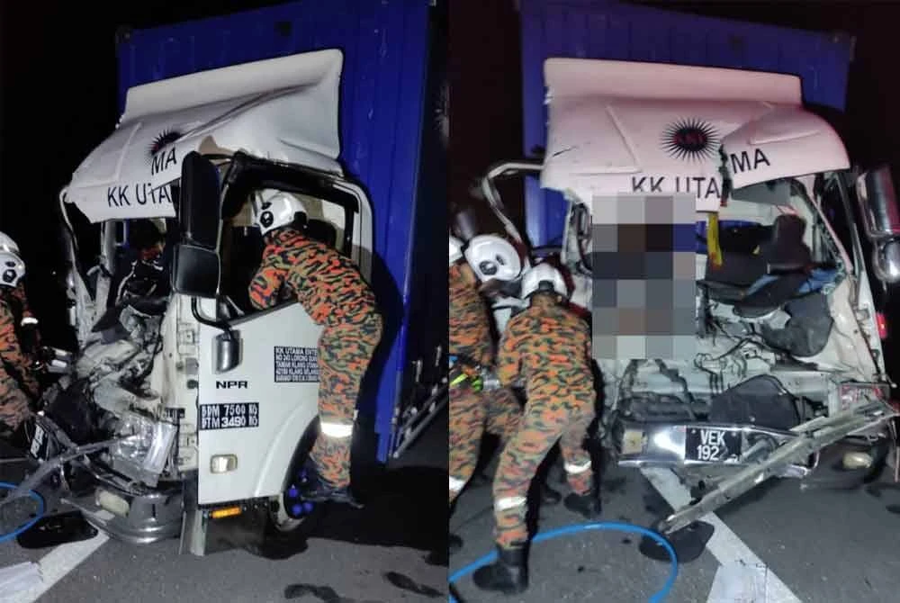 Pemandu maut, lori rempuh treler di lebuh raya WCE | Motoqar