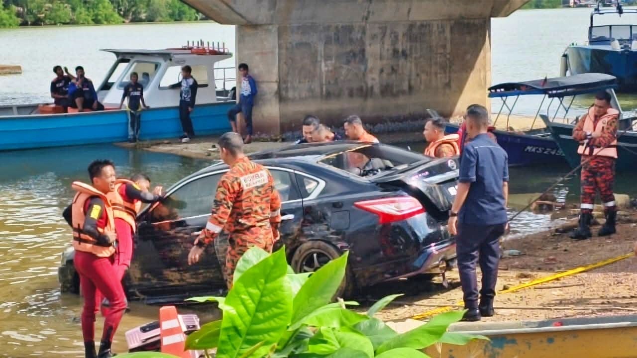 Dua beradik lemas, kereta dilaporkan hilang dan bapa ada rekod jenayah ...