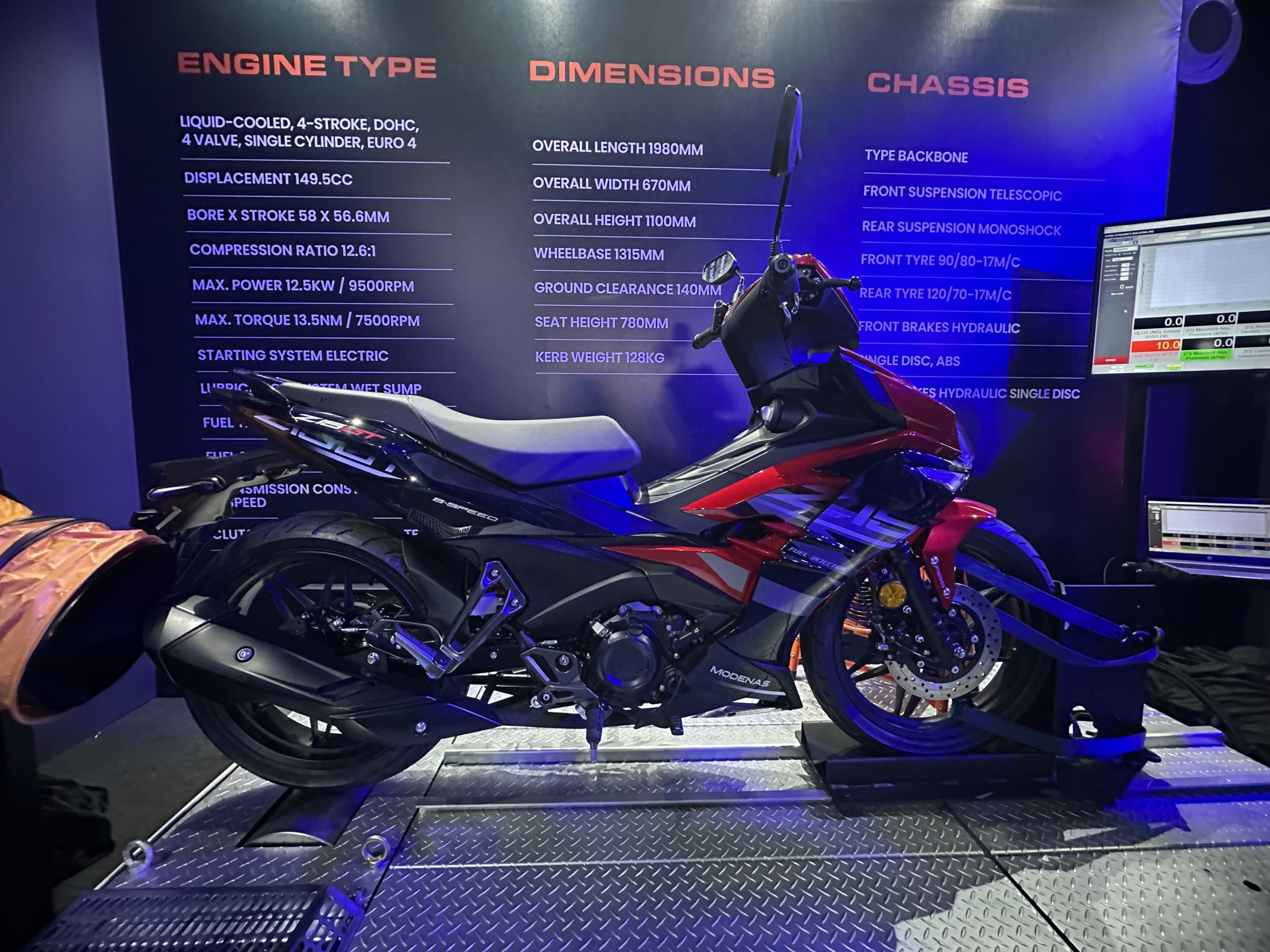 Supermoped Modenas Z15GT rasmi lancar, harga RM8,288 | Motoqar
